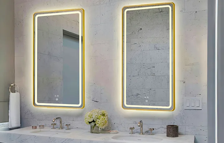 Los 10 diseños más populares de espejos con marco LED - Shein Mirror