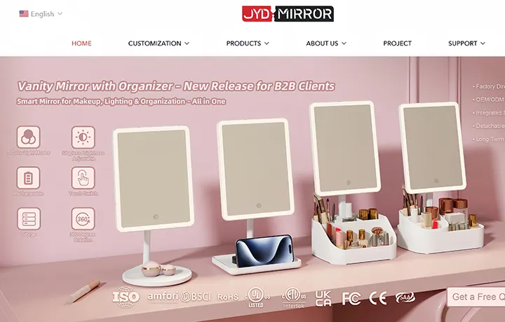 TOP 7 Led Vanity Mirrors Factory & Supplier in China